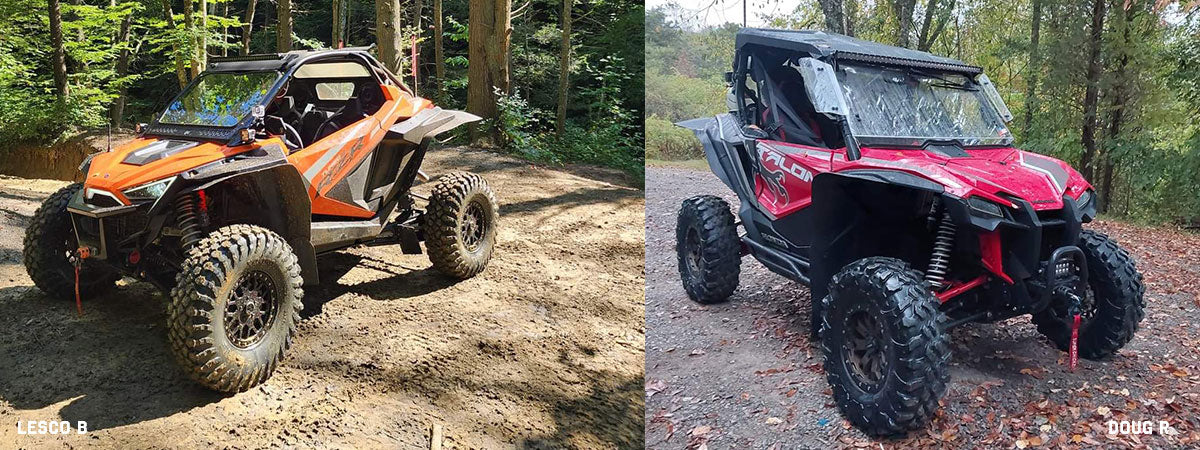 MudBusters - Side by Side UTV Fender Flares and Mud Flaps