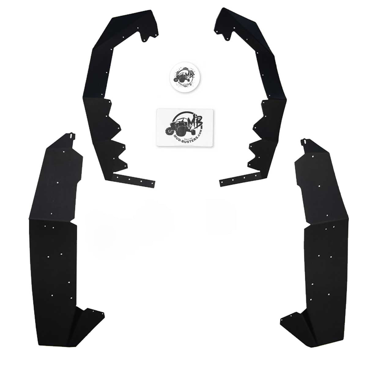 MudBusters | 2020-2024 Polaris RZR Pro R and Turbo R OEM Max Fender ...