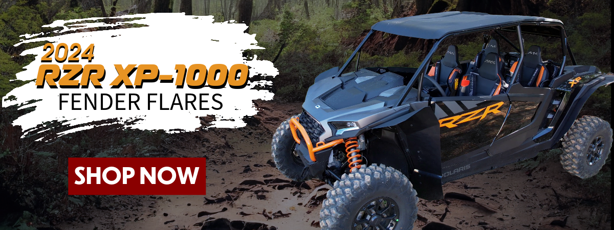 MudBusters - Side by Side UTV Fender Flares and Mud Flaps
