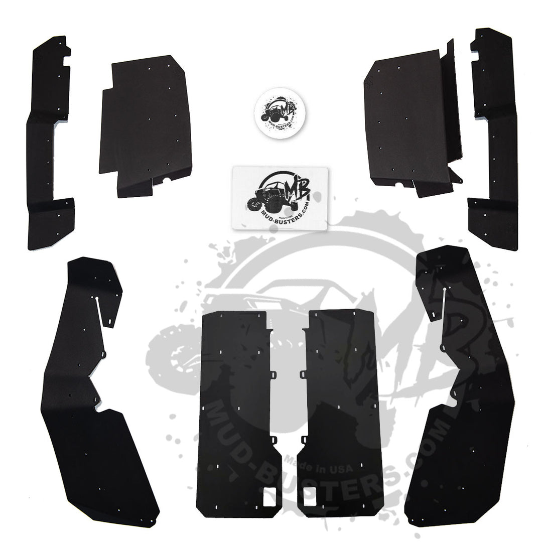 MudBusters | 2016-2019 Can-Am Defender Super Max Stock Fender Flares ...